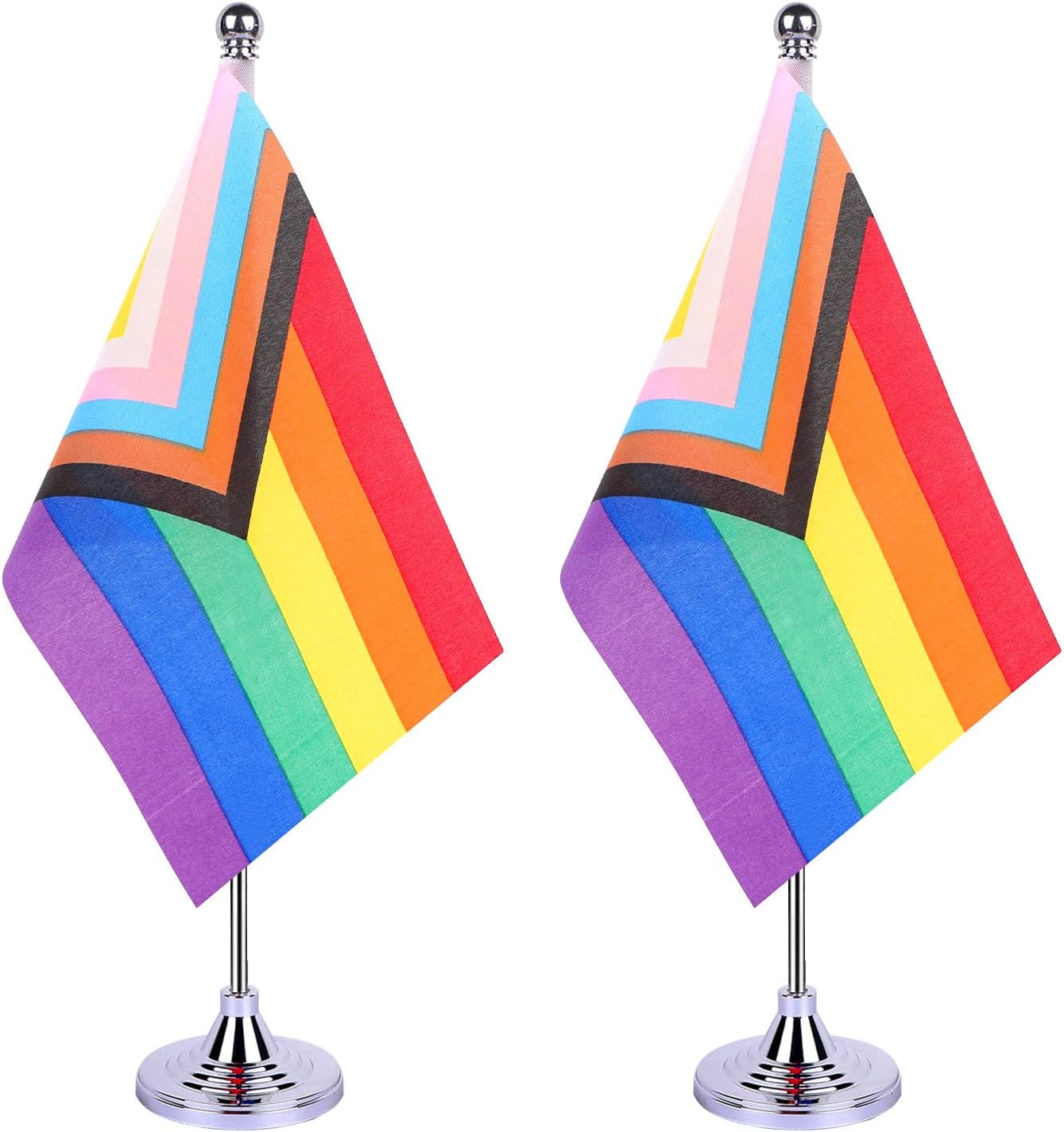 Amazon.com: FWIW Rainbow Pride Flag New Intersex Pride Progress Rainbow ...