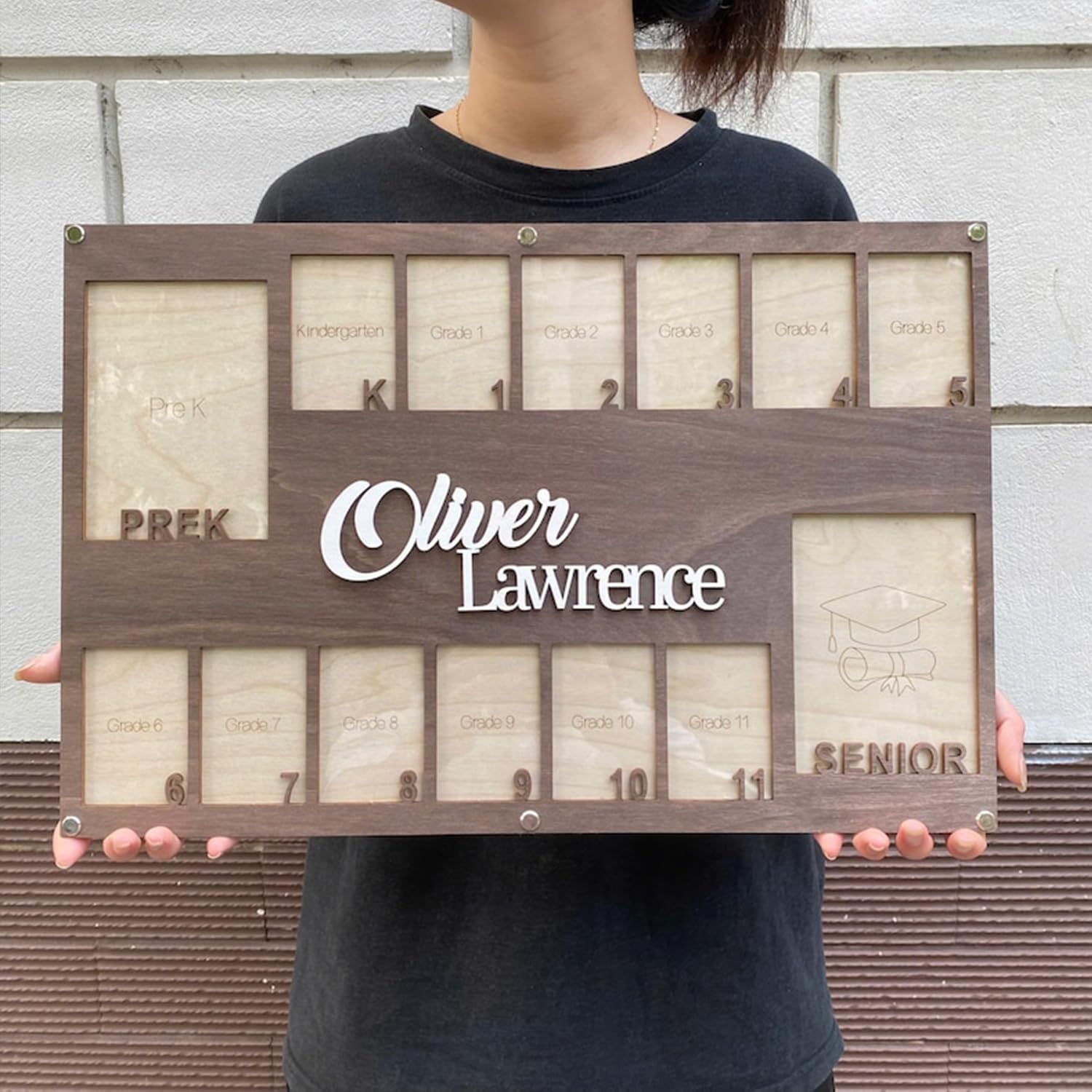 Amazon.com - V-DECORPARKS Custom School Picture Frame Pre-K to 12 ...