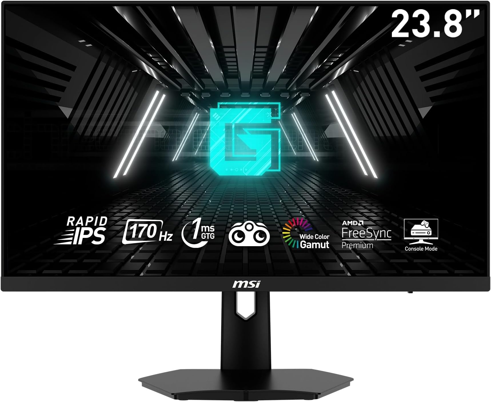 MSI G244F Monitor Gaming FHD de 24", Panel IPS 1920 x 1080, 170 Hz ...