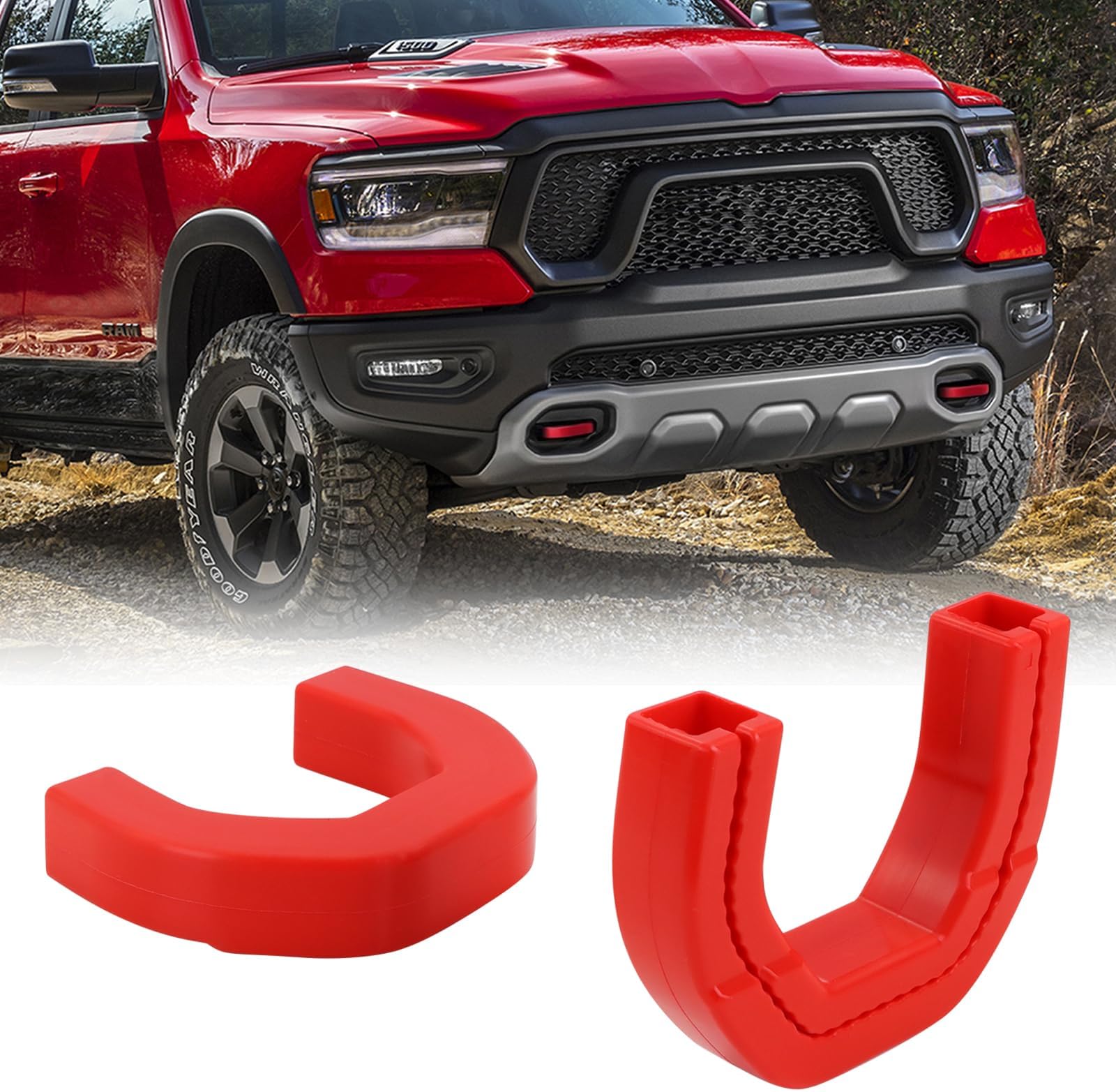 Amazon.com: Tow Hook Covers Front Customized Tow Hook Protector Cover ...