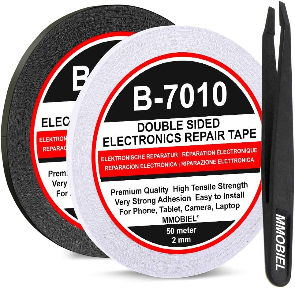 LLPT Double Sided Tape 5mm 10mm 2 Rolls x 164ft for Phone Repair LCD ...