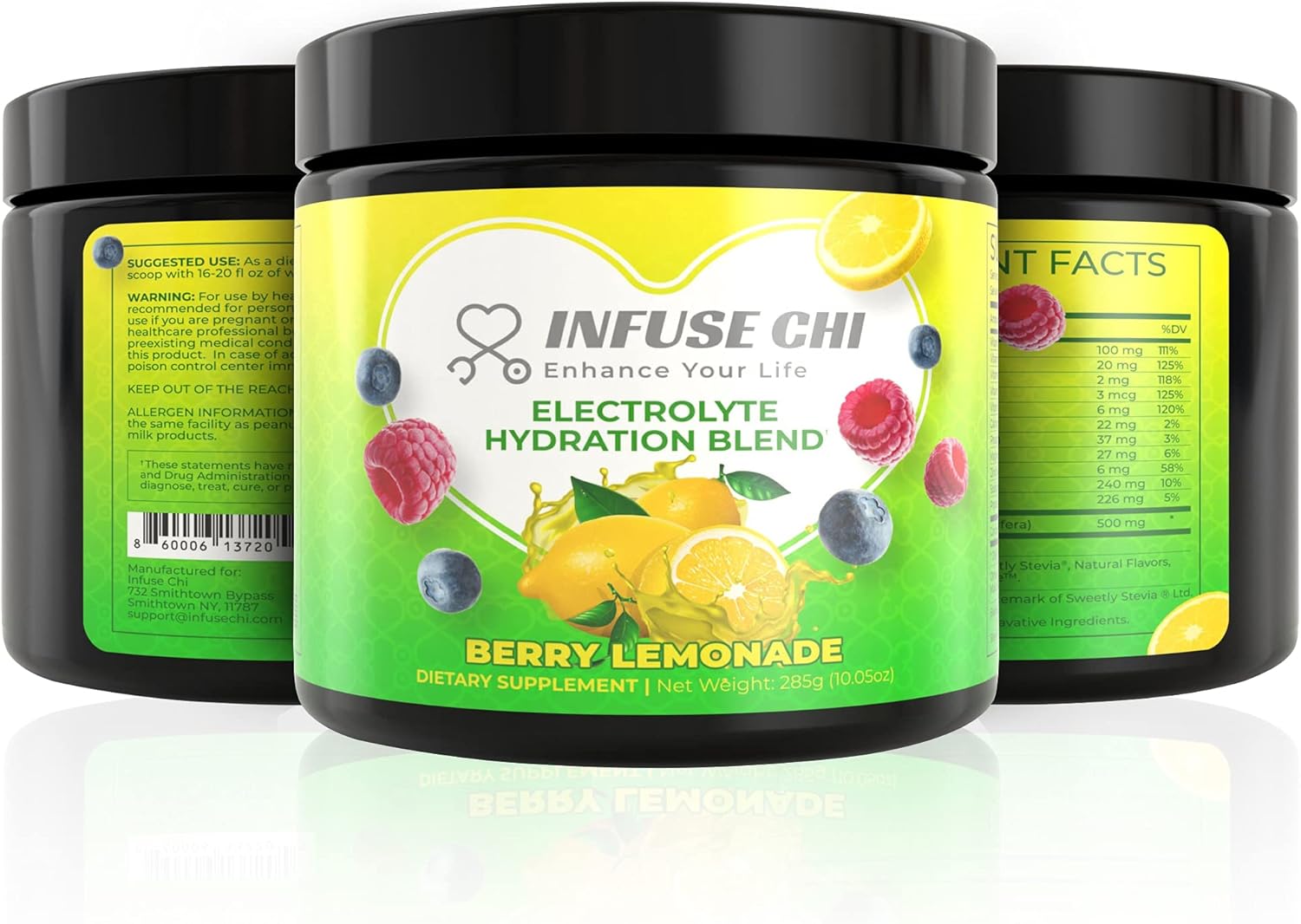 Amazon.com: INFUSE CHI Electrolyte Hydration Powder - Berry Lemonade ...