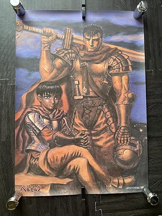 Amazon.co.jp: Berserk Kenkaze Denki Poster B2 1997 Time Good : Toys & Games