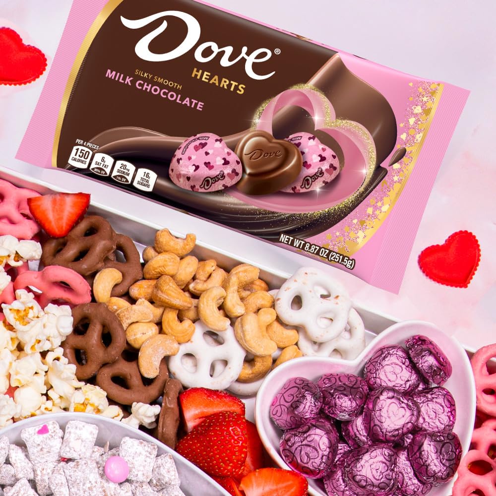 Dove Chocolate Valentine Candy Dove Promises Milk Chocolate & Dark