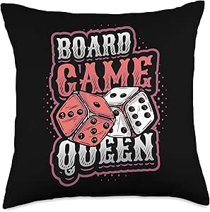 Amazon.com: Board Game Queen Dice Tabletop Board Game Player Throw ...