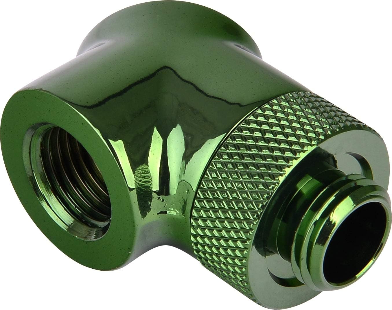 Amazon.com: Thermaltake Pacific G1/4 90 Degree Adapter – Green (2-Pack ...