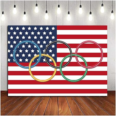 Amazon.com : Olympic Rings International Photo Background Olympic Sport ...