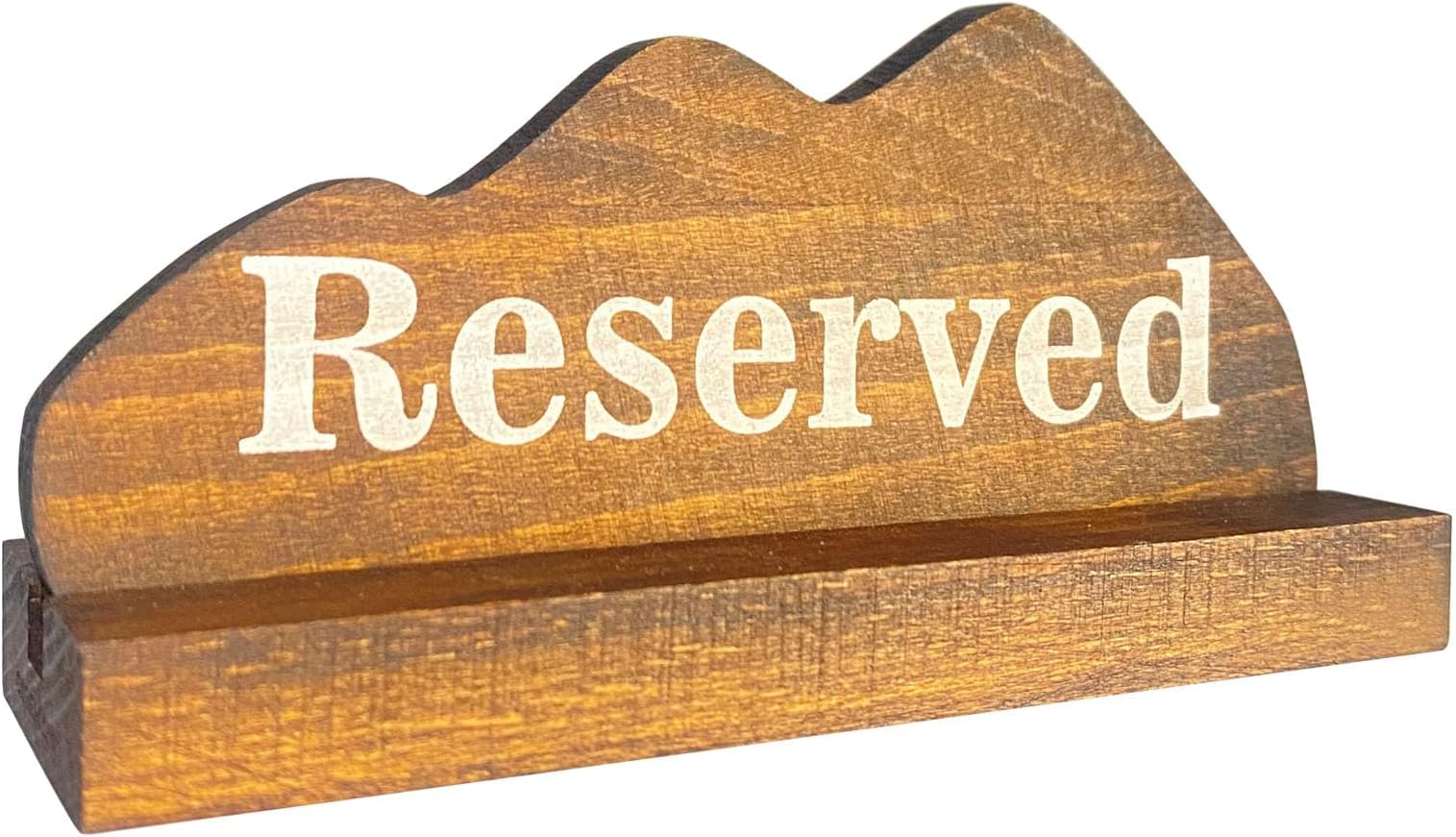 Amazon.com: 4PCS Heavy Outdoor Reserved Table Signs,Guest Reservation ...