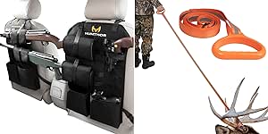 Amazon.com : Hunthor Truck Gun Rack (Black-Large, A Pair) and 6.3ft ...