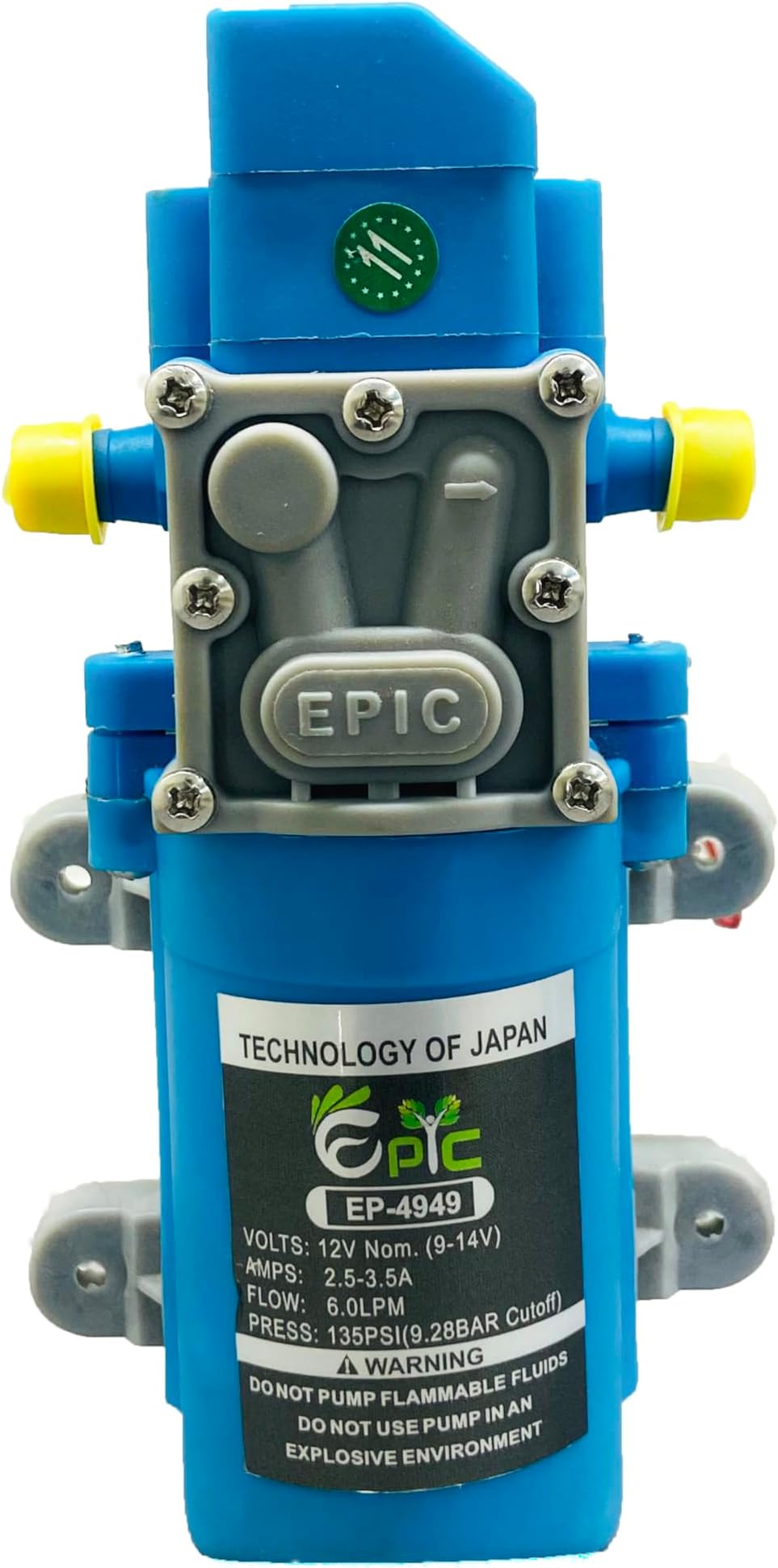 Filox Water Pump Battery Sprayer Motor High Performance 100 PSI ...