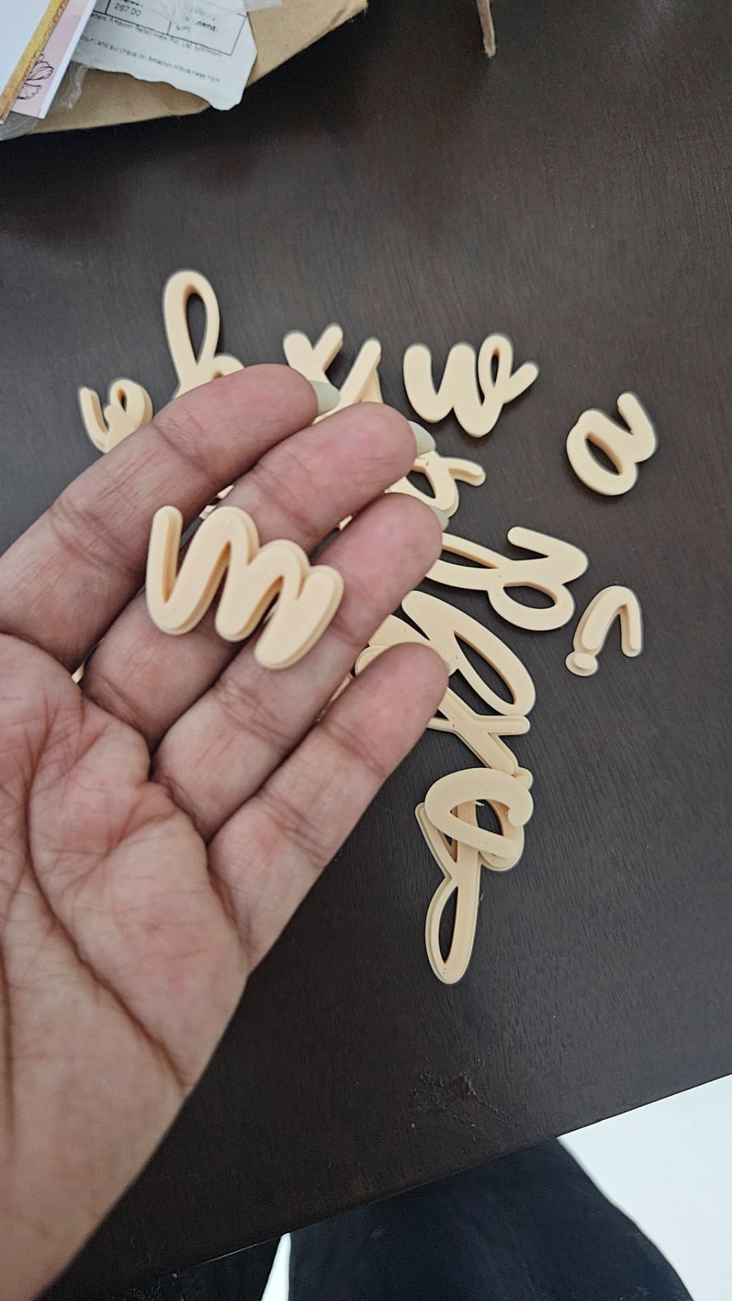 Buy Dhanishtha Cookie Stamps | Alphabets/Letters Clay/Cookie and ...
