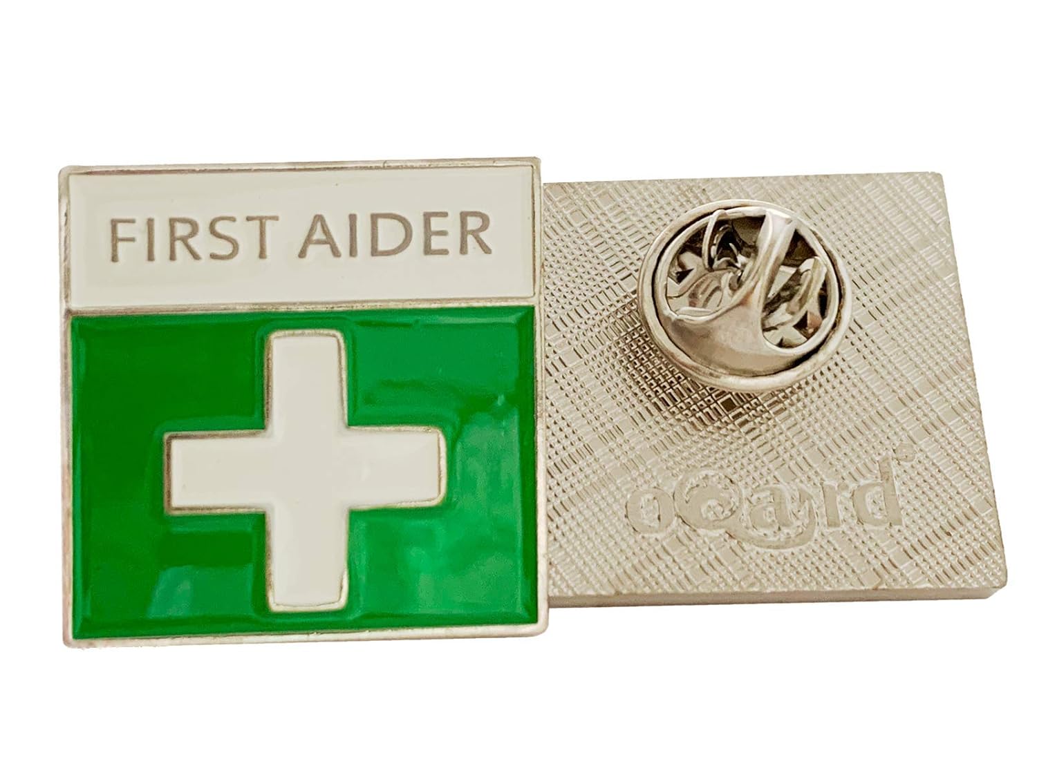 Oqard First Aider Badge - Pack of 1 : Amazon.co.uk: Fashion