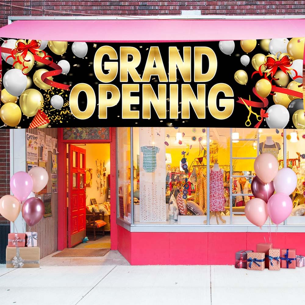 Grand Reopening Banner