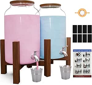 Amazon.com: Glass Laundry Detergent Dispenser, Laundry Soap Dispenser ...