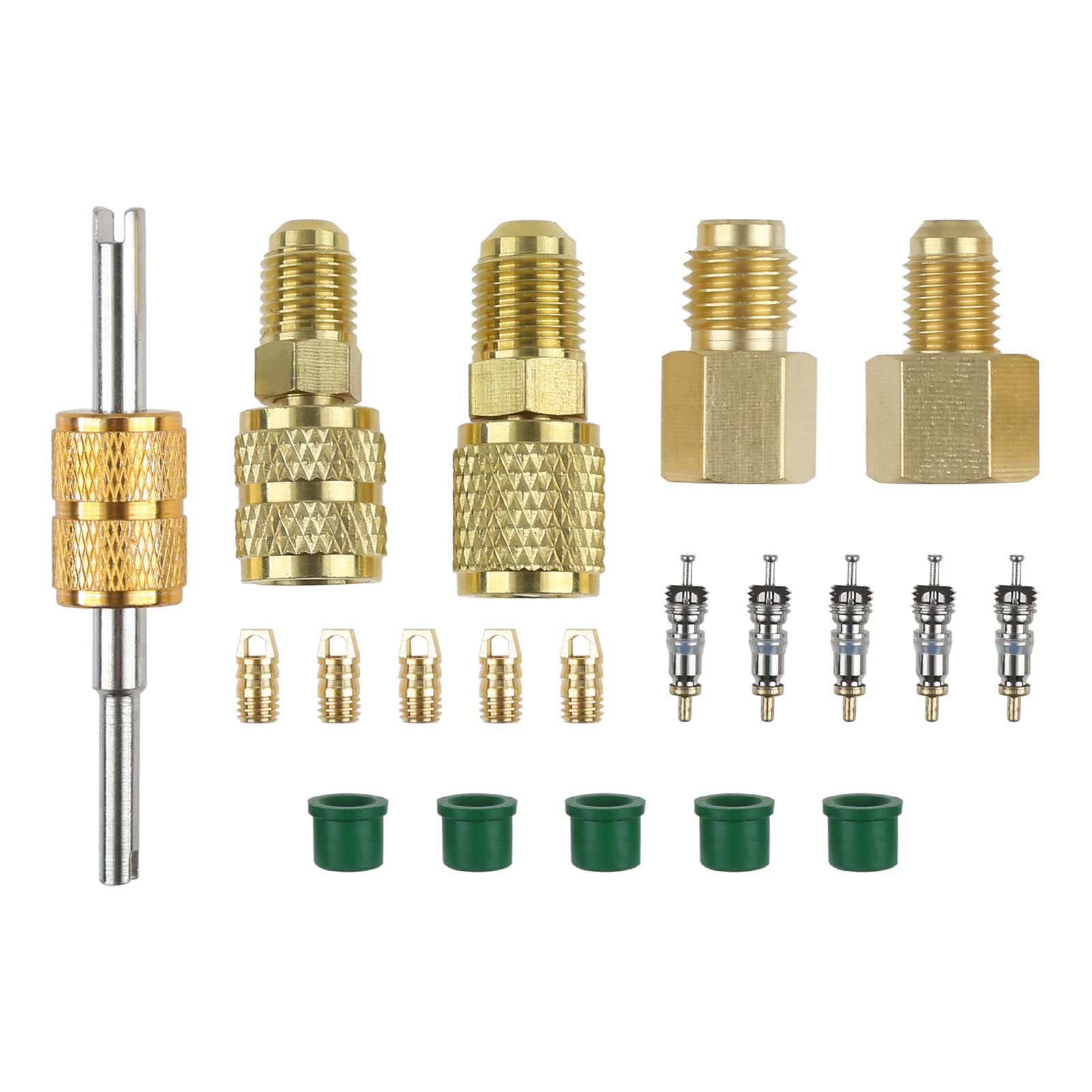 Amazon.com: HZ-MONSTAR R410A R134A Adapters Mini Split Adapter Fitting ...