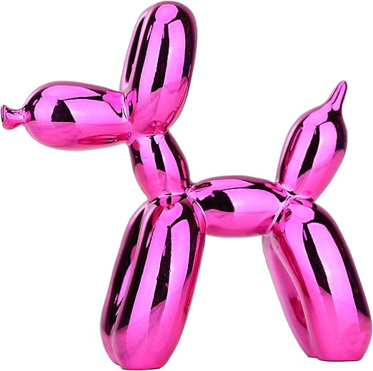 Amazon.com: XIAOMAGG Balloon Dog Statue,Home Decor Modern Art Funky ...