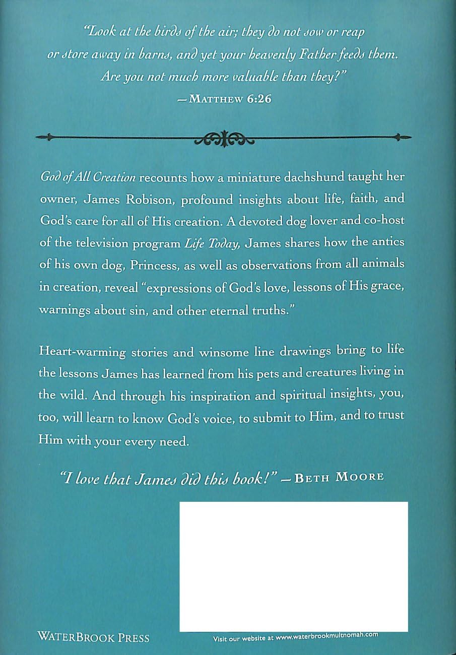 Amazon.com: God of All Creation: Life Lessons from Pets and Wildlife ...