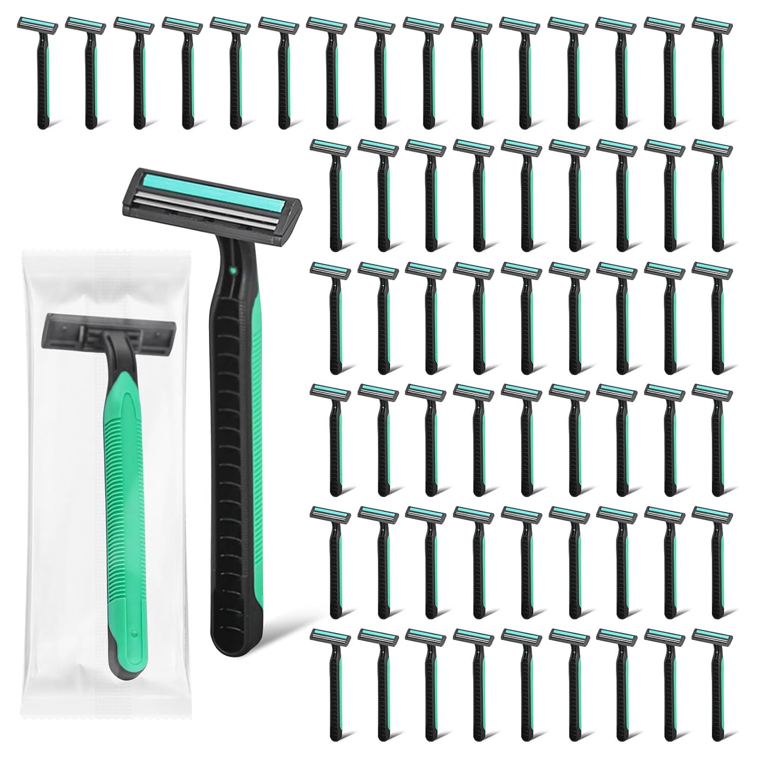 Amazon.com: Fafortune Disposable Twin Blade Razors in Bulk ...