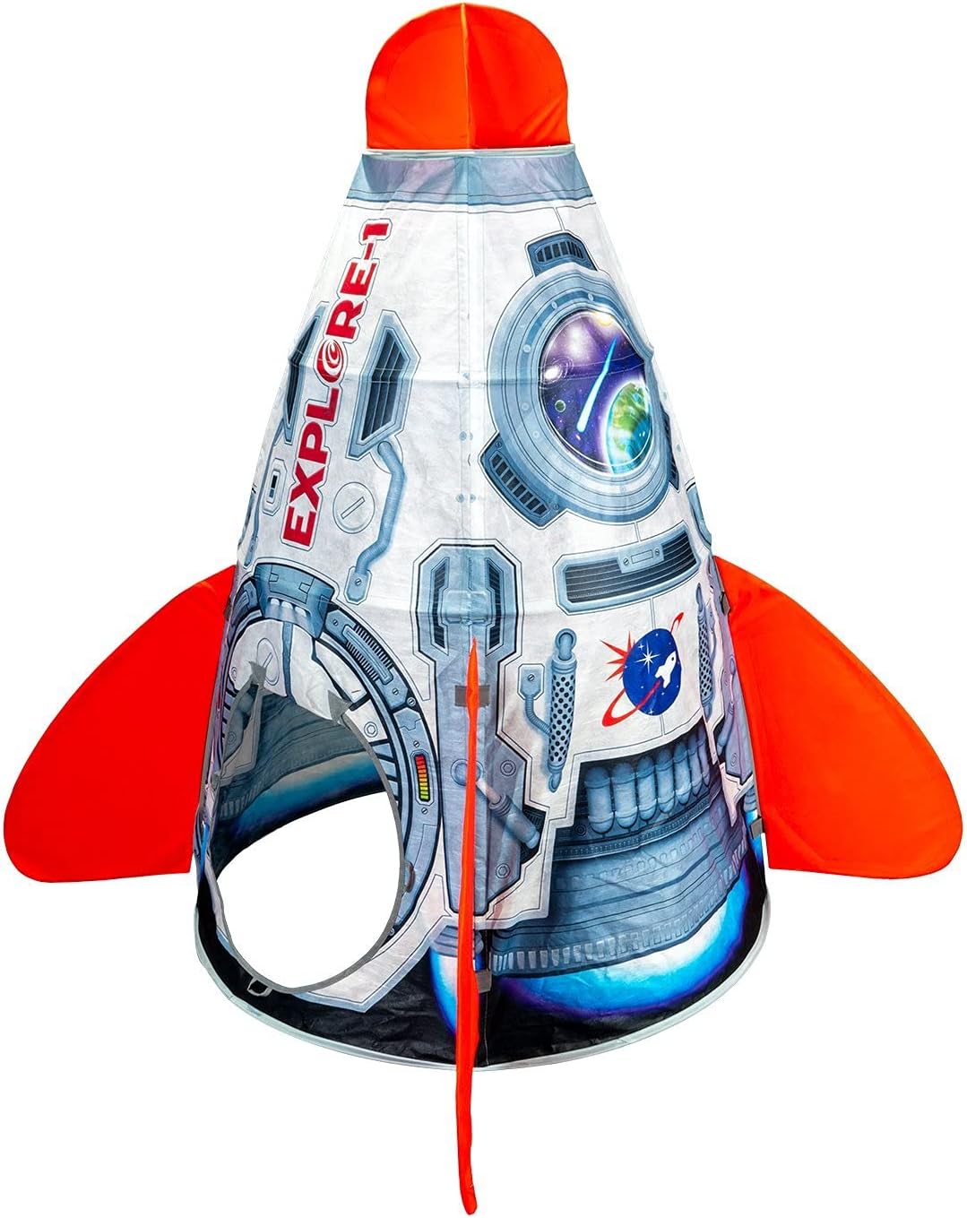 Amazon.com: Explore Scientific ExploreHut Space Rocket Play Tent : Toys ...