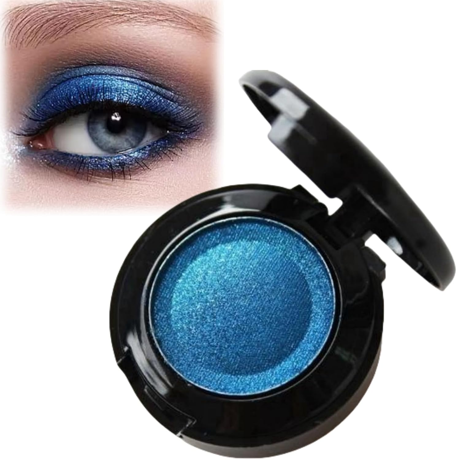 Shimmer Pressed Fine Powder Eyeshadow - Highly Pigmented Pearl Eye ...