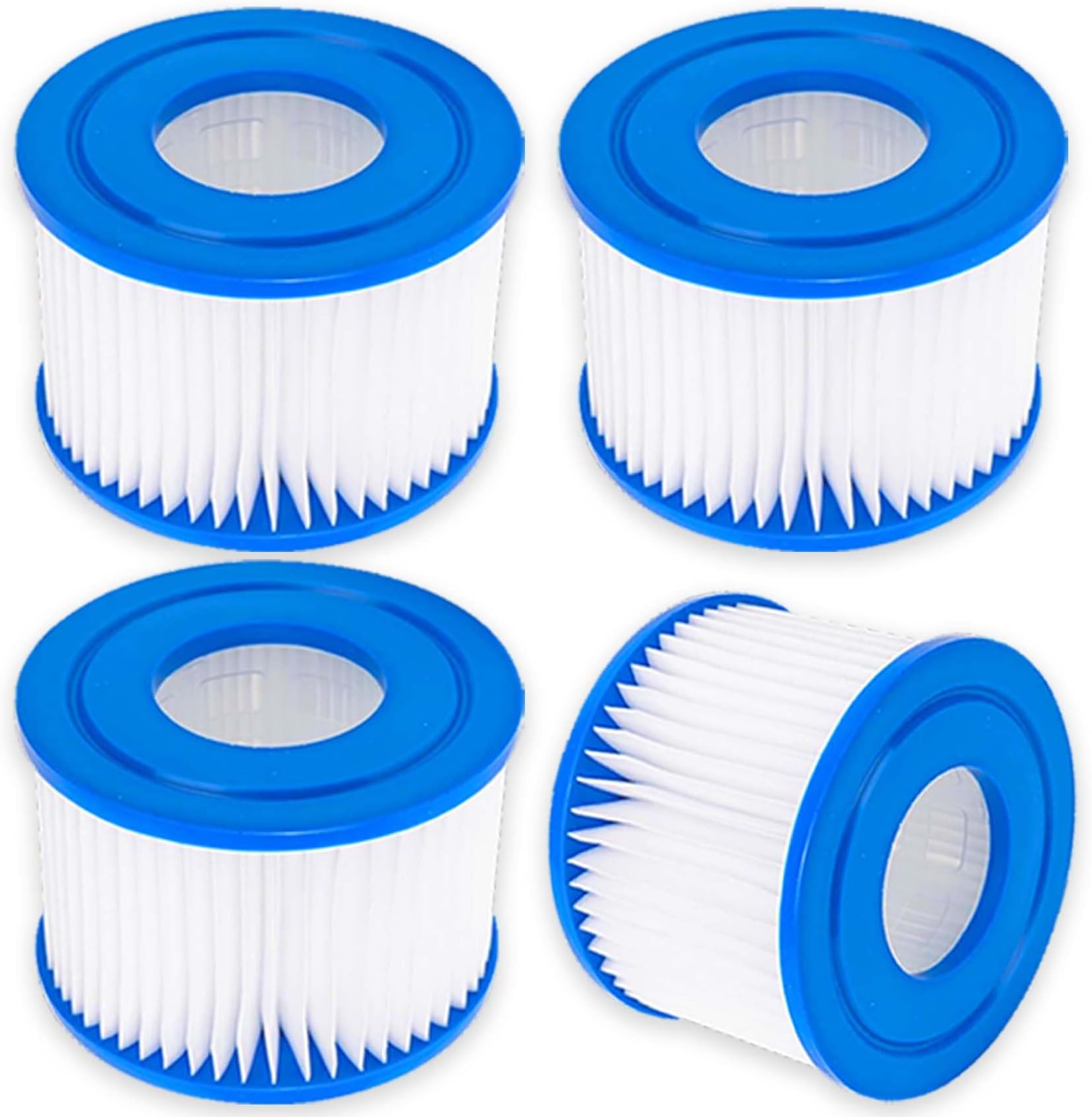 Amazon.com : 4 Pack Type VI Pool Filter Cartridges, Swimming Pool Pump ...