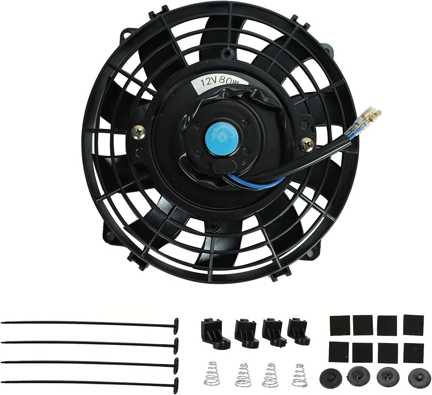 Amazon.com: FSBCGT 7 Inch Universal Slim Fan Push Pull Electric ...