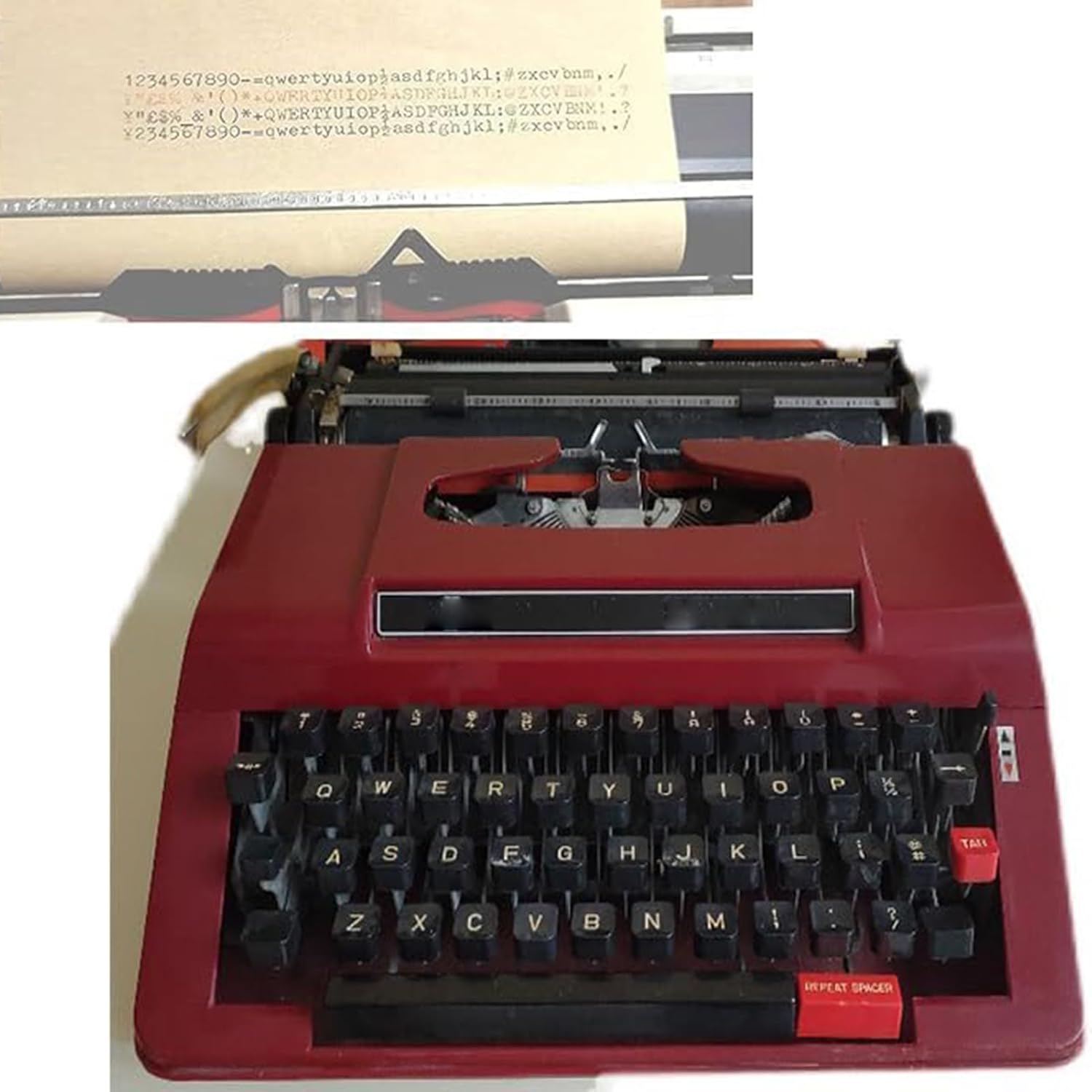 Traditional Portable Retro Manual Typewriter Machine,Classic Nostalgia ...
