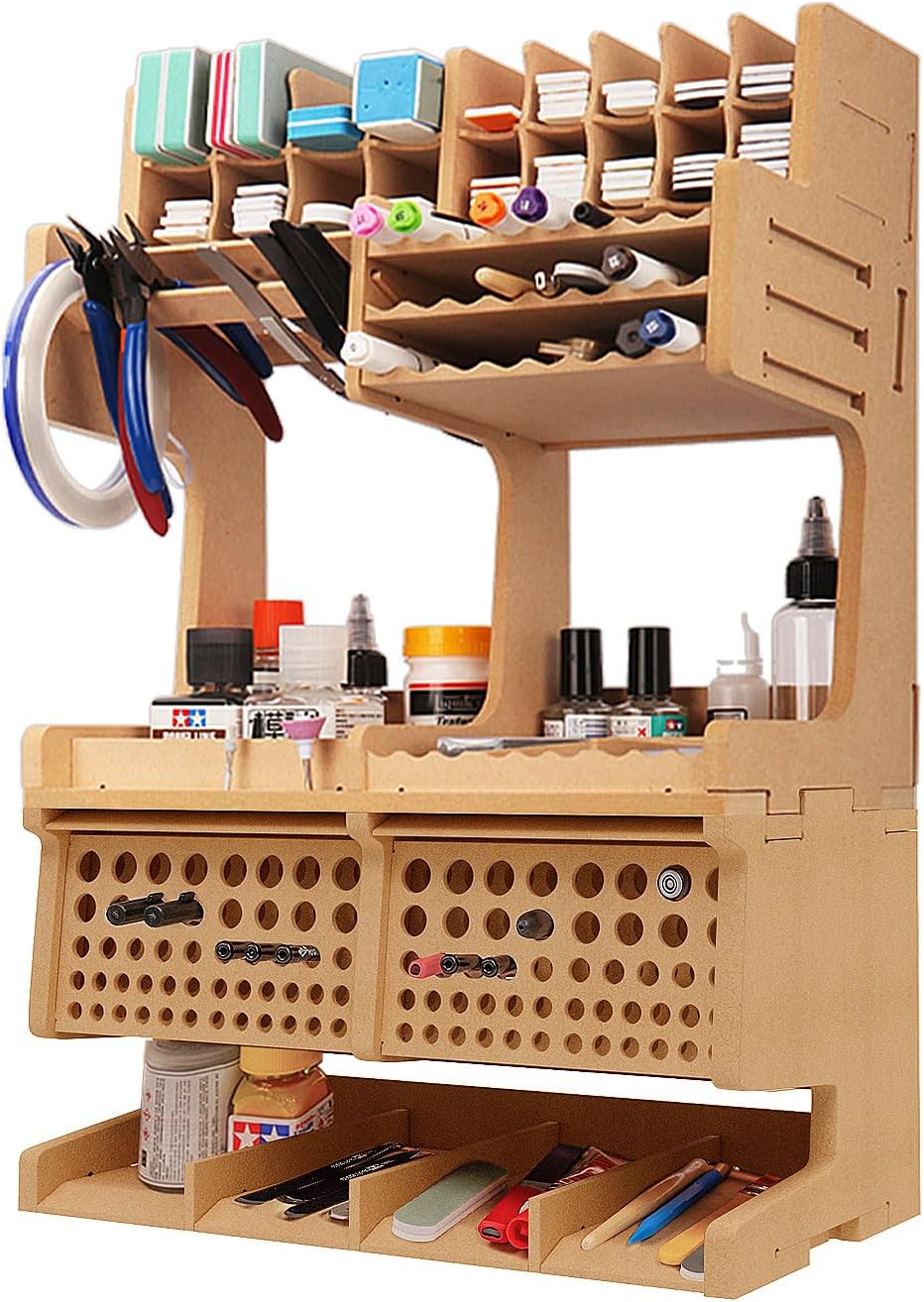 Amazon.com: Bucasso Model Tool Organizer - All-in-One Workbench ...