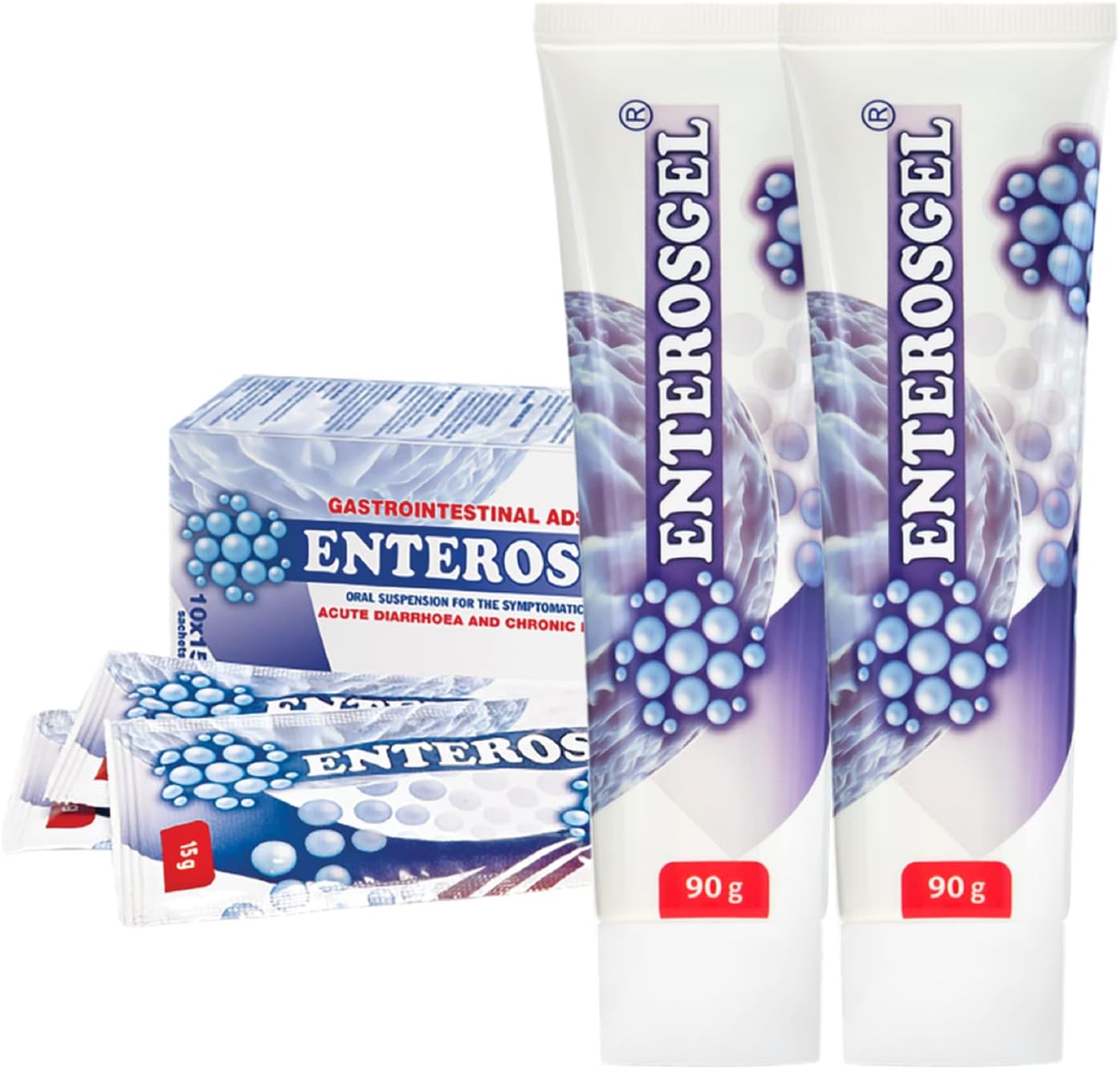 Enterosgel Trial Kit - Relief from IBS Symptoms: Diarrhoea, Abdominal ...