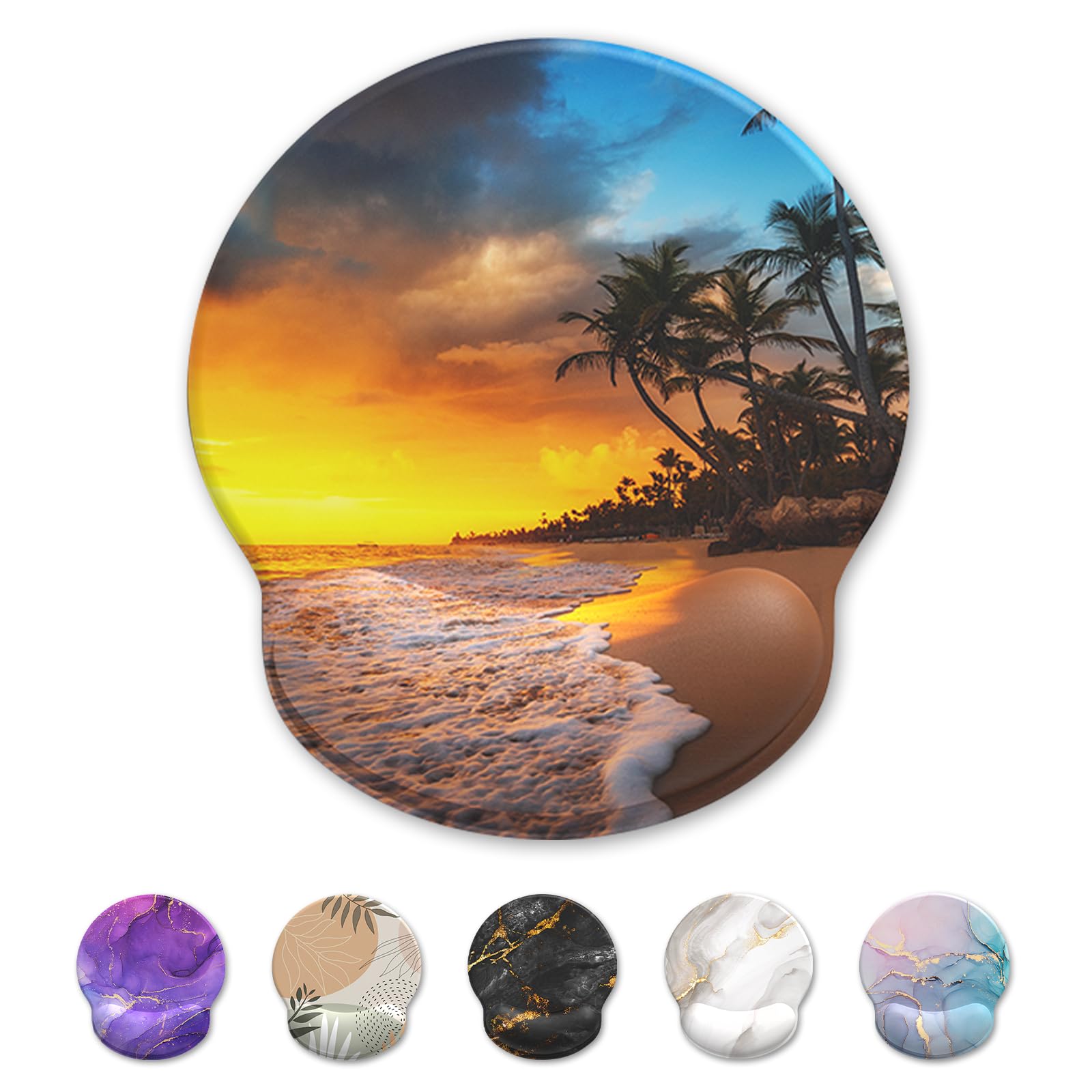 Amazon.com: GOZOPO Mouse Pad, Ergonomic Mouse Pad with Wrist Rest ...