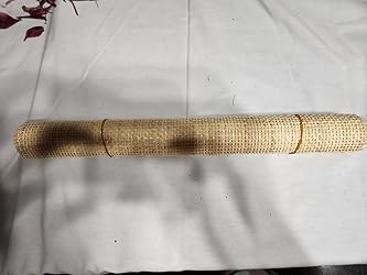 Amazon.com: 24" Width Natural Square Cane Webbing 5Feet, Rattan Webbing ...
