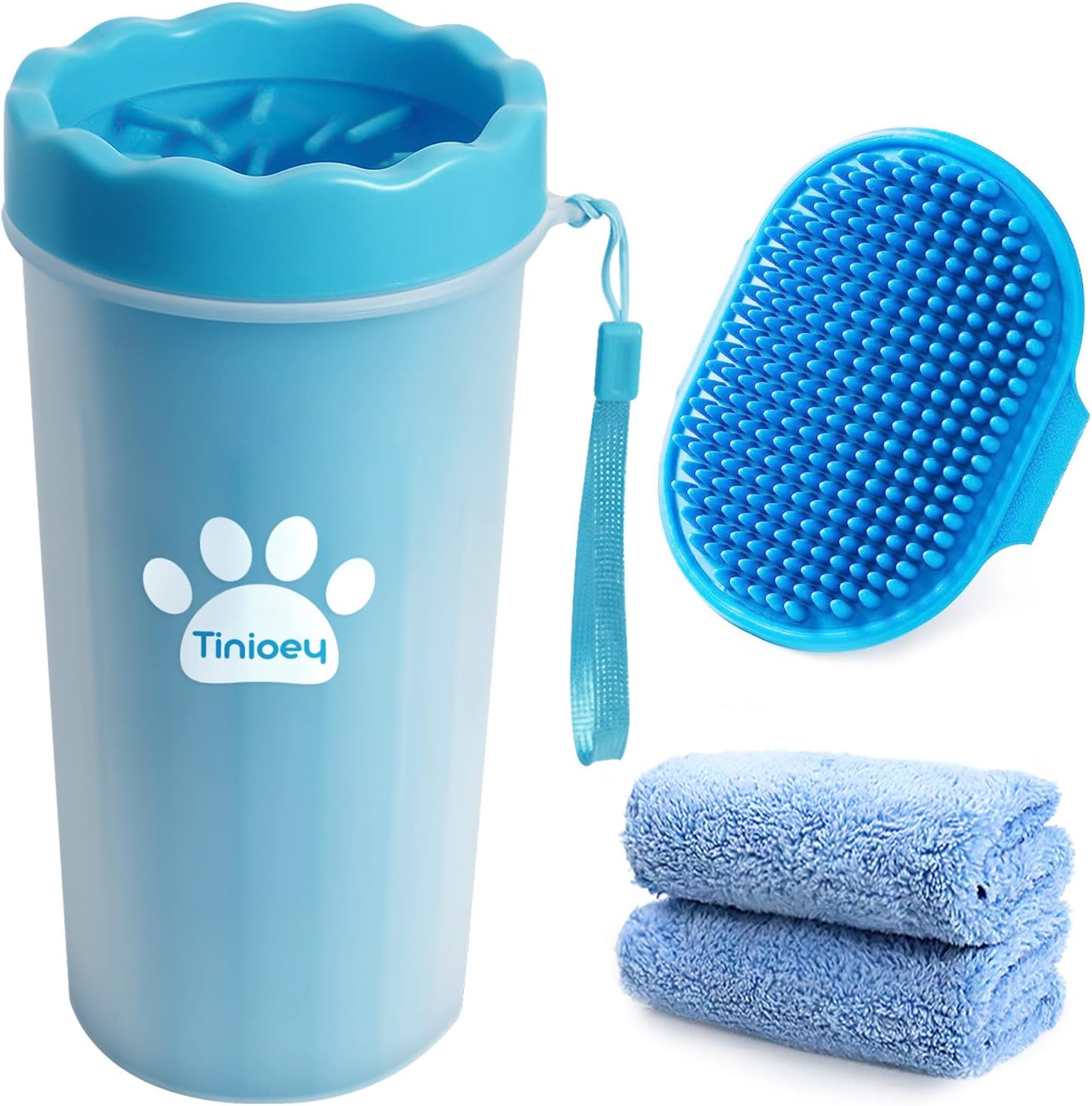 Amazon.com: Large Dog Paw Cleaner Large Breed （with 3 Towels） | Dog ...