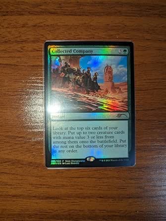 Amazon.co.jp: 集合した中隊 Collected Company Foil 1枚 : おもちゃ