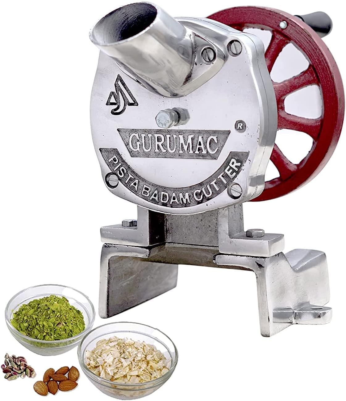 Amazon.com: RED Premium Hand Operated Pista Badam Slicer Dry Fruit ...