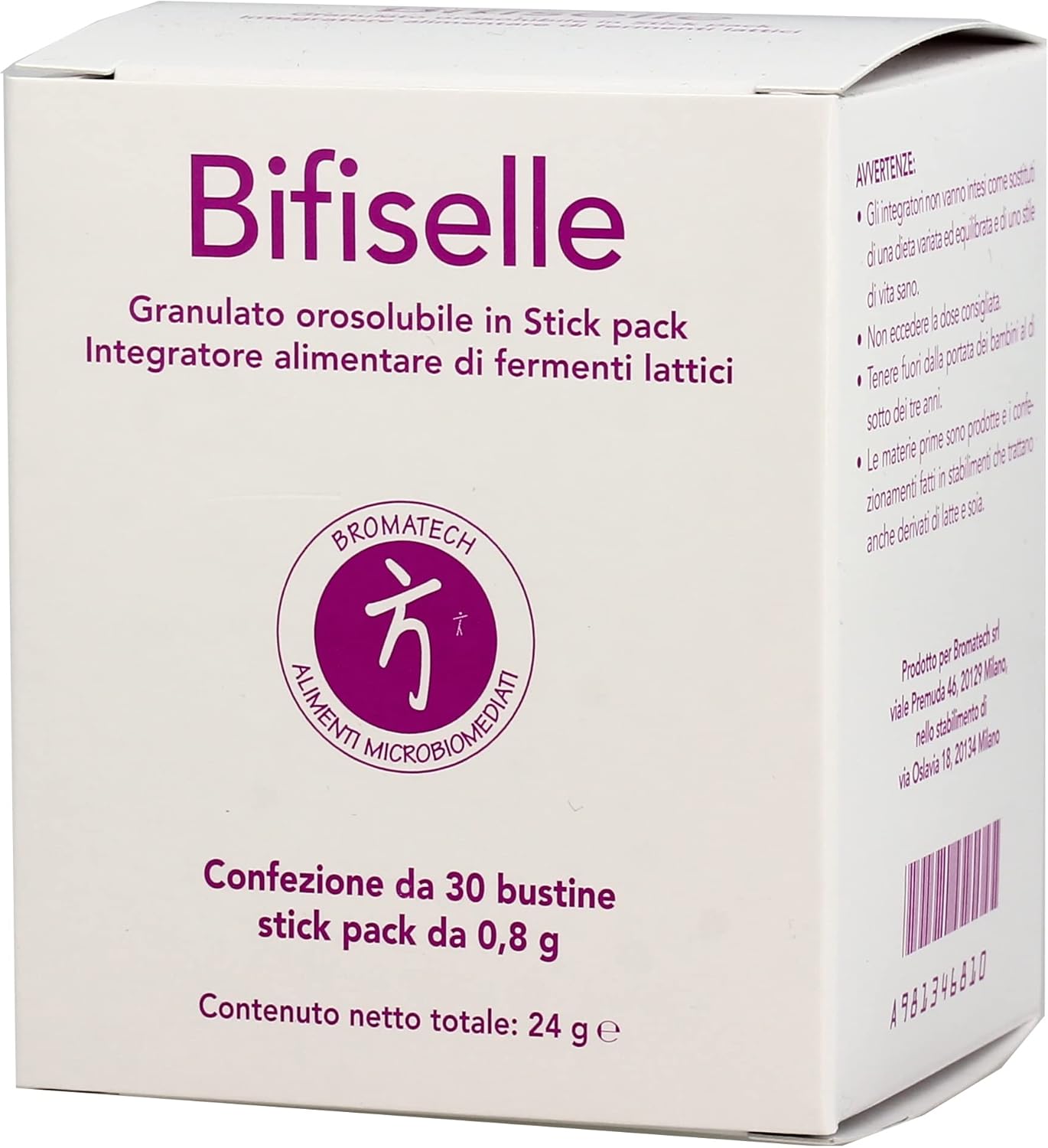 Bifiselle 30 Stick Pack Bromatech : Amazon.it: Salute e cura della persona