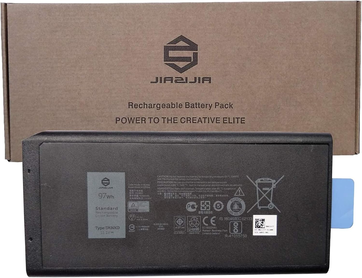 Amazon.com: JIAZIJIA DKNKD Laptop Battery Replacement for Dell Latitude ...