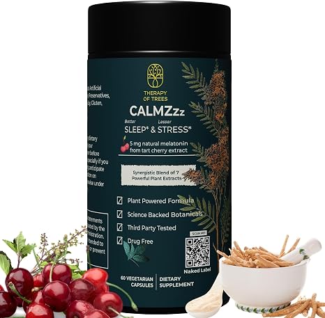Amazon.com: Therapy of Trees Advanced Sleep Aid with Melatonin and 7 ...