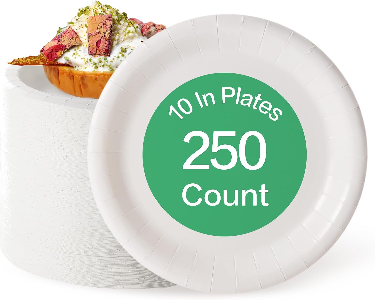 Amazon.com: ECORIGIN 10 Inch Paper Plates, Dinner Size Plates, Everyday ...