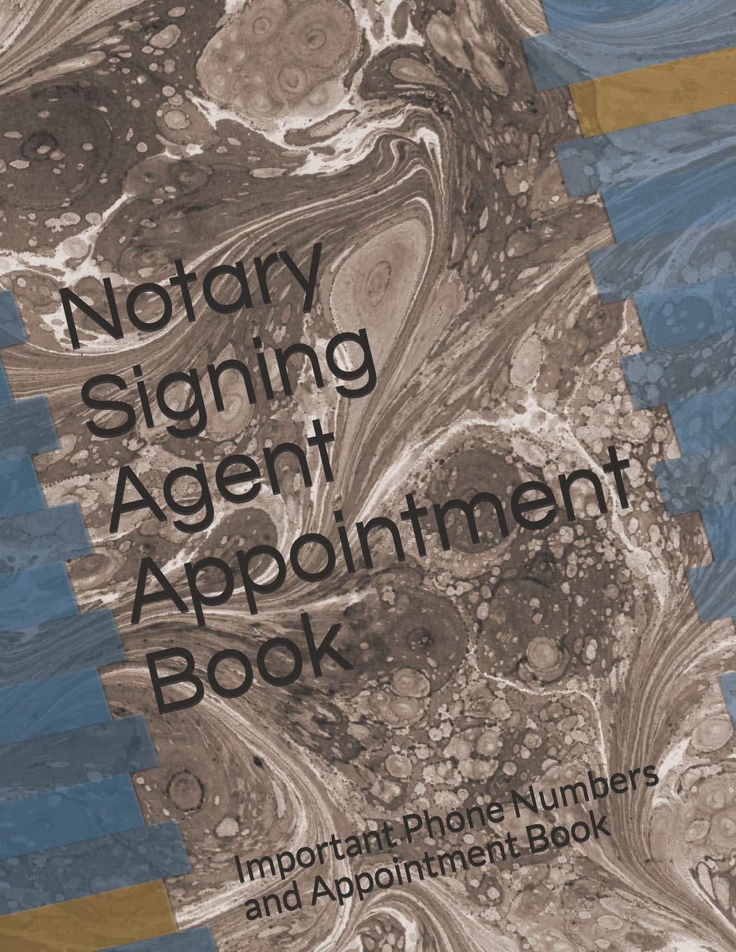 Amazon.com: Notary Signing Agent Appointment Book: Important Phone ...