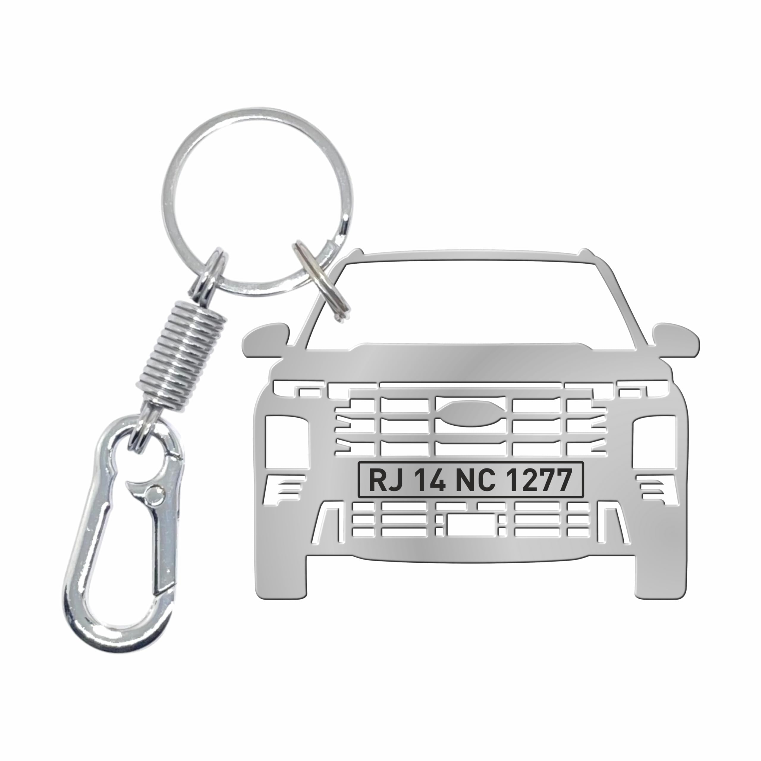 BAWLI BOOCH Premium Personalized Stainless Steel Car Key Chain ...