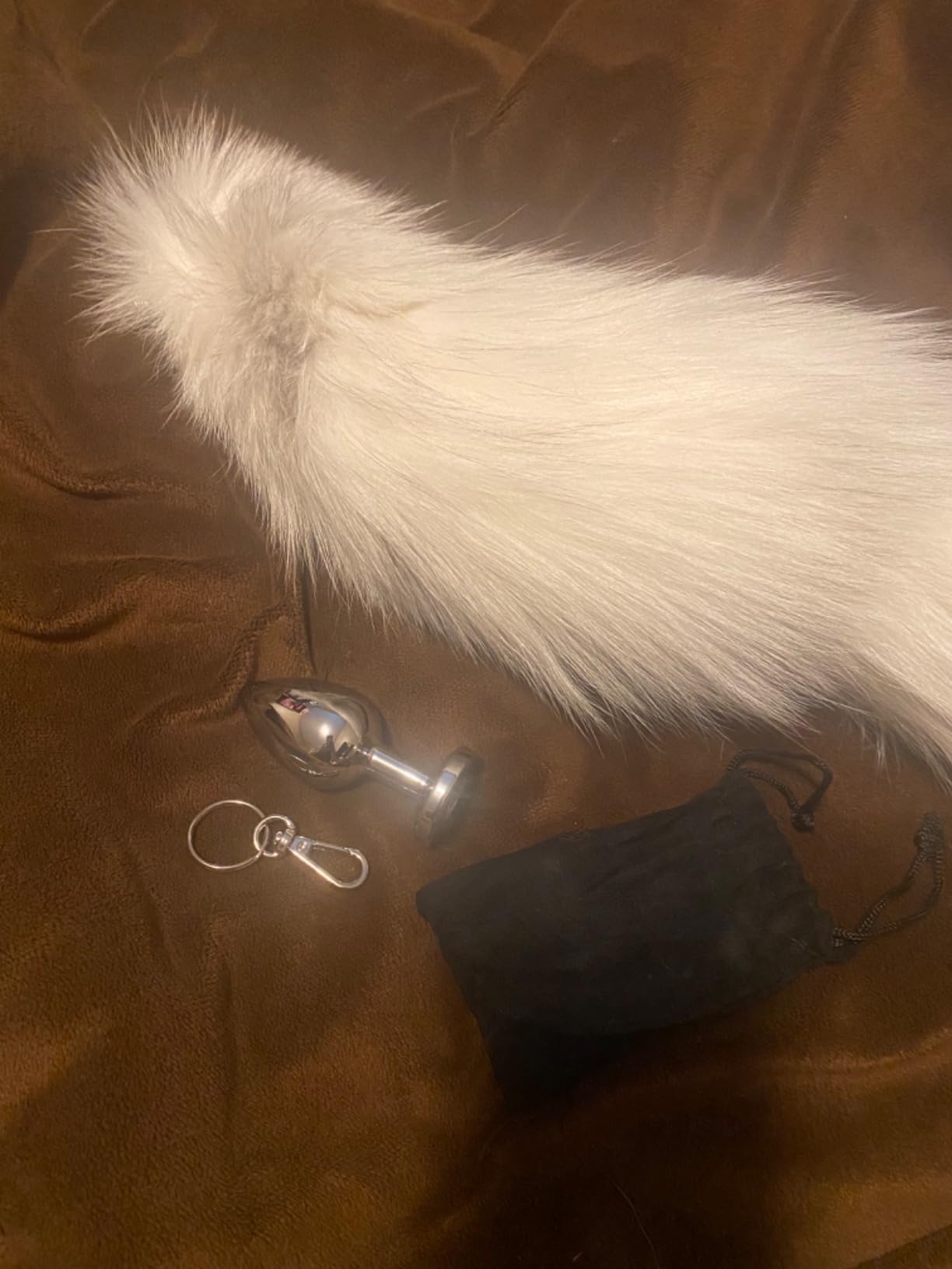 $4/mo - Finance Fosrion Multi-Function Real Fox Tail Fur Anal Plug Sexy ...