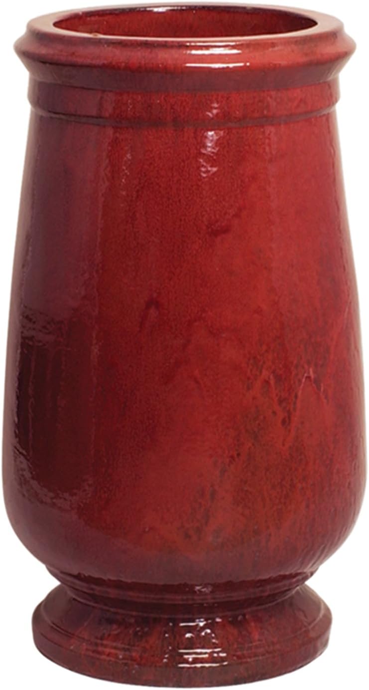 Amazon.com: Emissary RED Round Pot, 27" H : Home & Kitchen