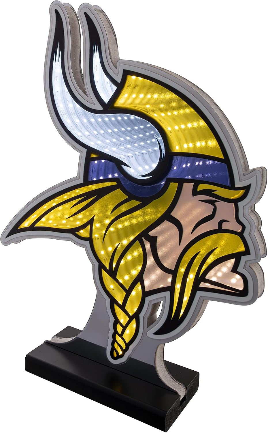 Amazon.com : Sporticulture NFL Team Minnesota Vikings LED Infinity Logo ...