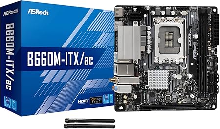 Amazon.com: ASRock ASRock B660M-ITX/ac Compatible with Intel B660 ...