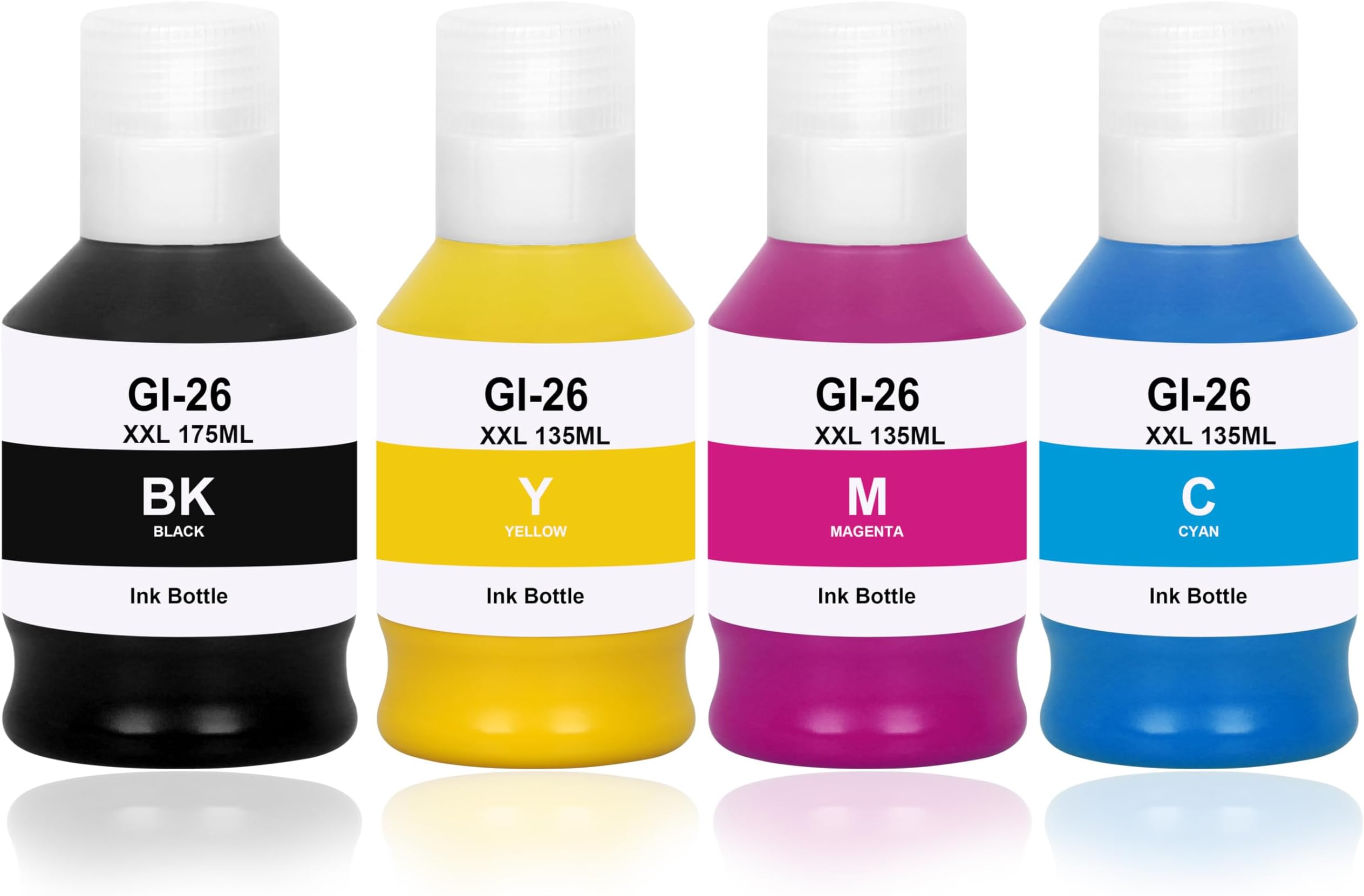 Amazon.com: XXL GI-26 GI26 Pigment Ink GX7020 GX7021 Bottles Ink ...
