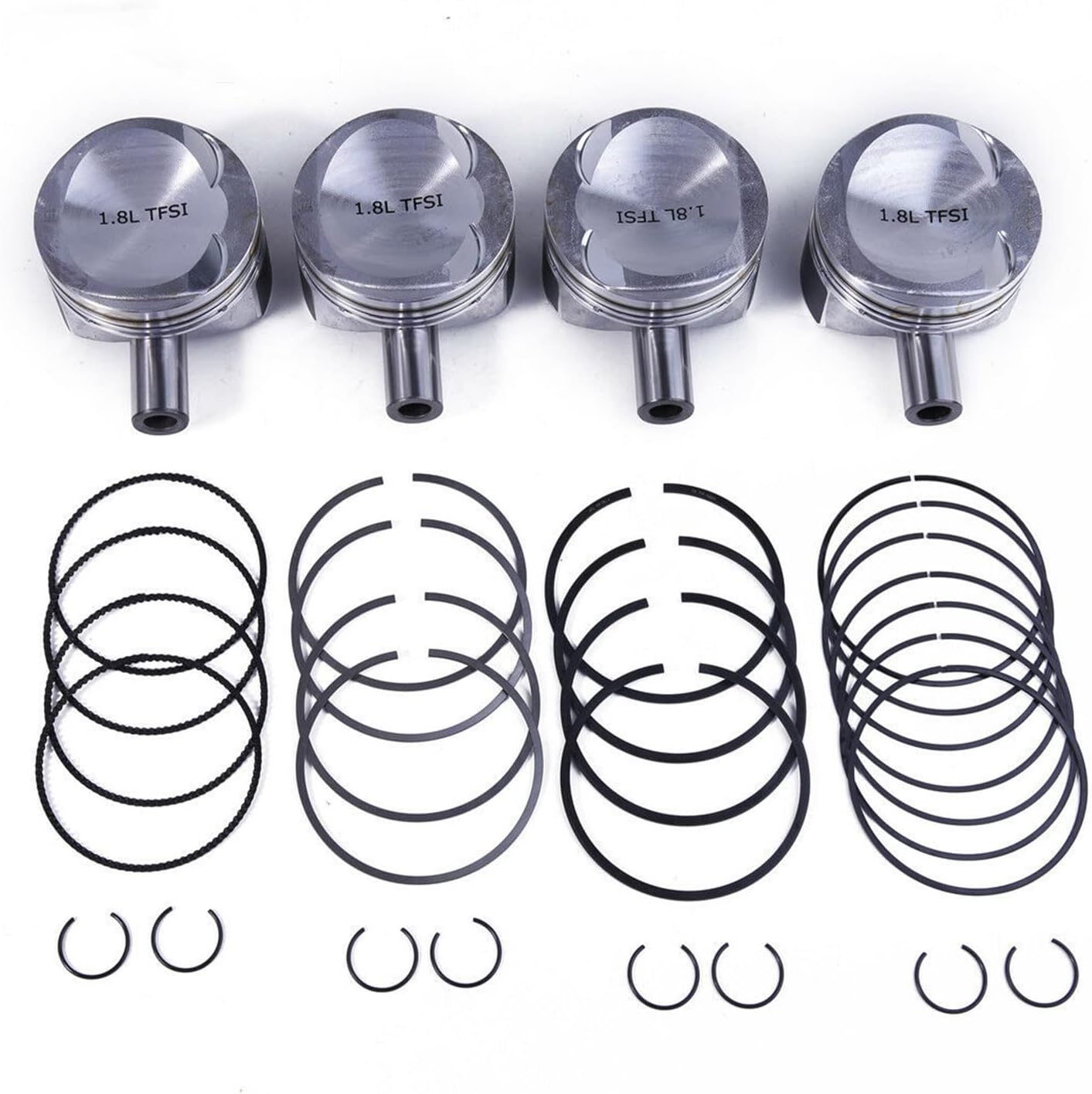 Amazon.com: PANGOLIN EA888 Engine Rebuild Kit Piston&Piston Ring&Piston ...