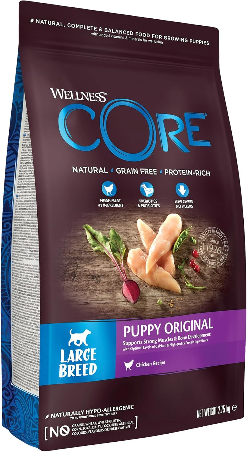 Wellness Core Original Puppy, Croquettes pour Chiot de Grande Taille ...