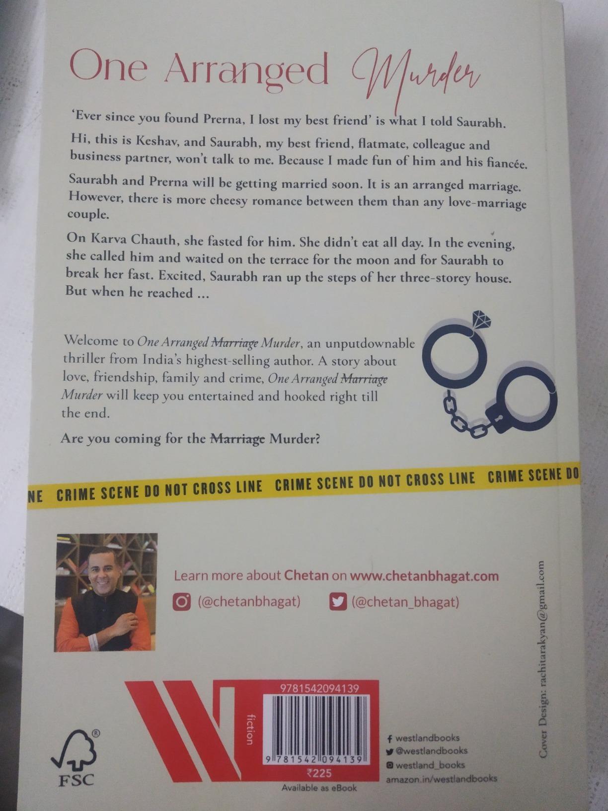 One Arranged Murder (Hindi Edition) (Audio Download): Chetan Bhagat ...