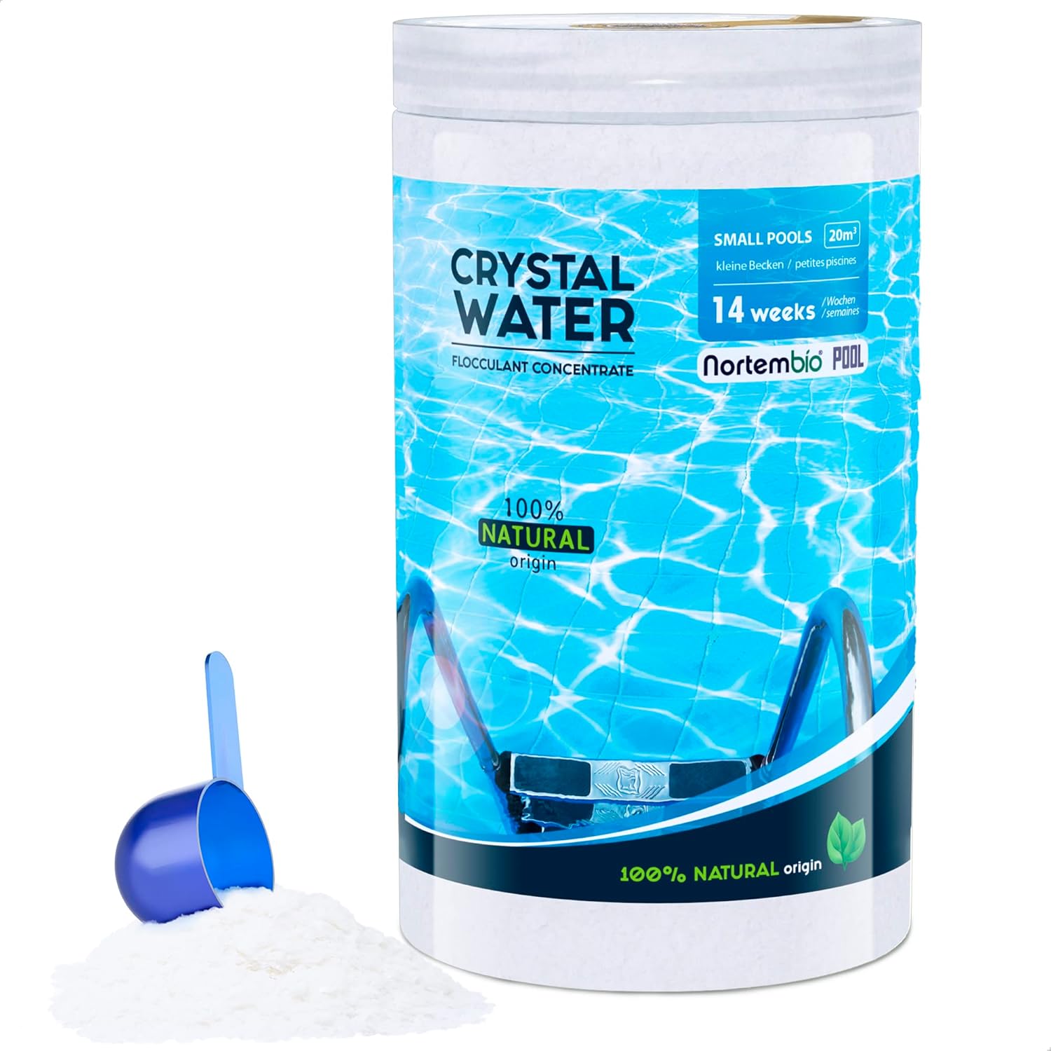 Nortembio Pool Flocculant 14 Weeks Concentrated Water Clarifier for ...