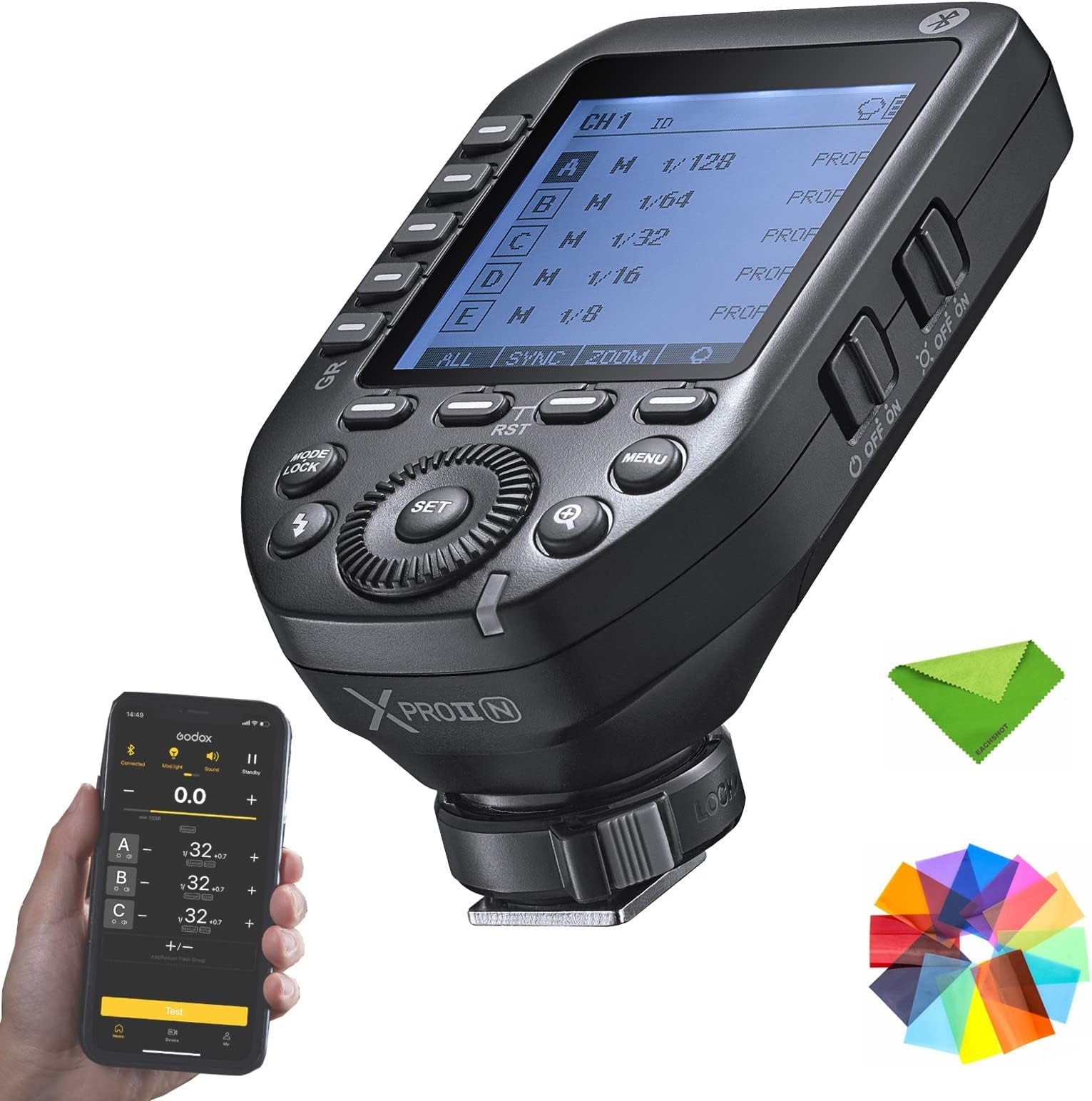 Amazon.com: Godox XProII XProII-N XProIIN Flash Trigger for Nikon ...